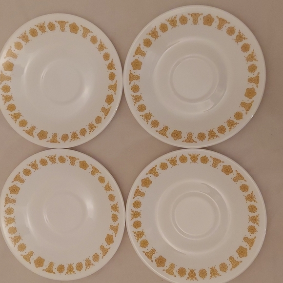 Corningware | Dining | Vtg Corelle Dinnerware Saucers | Poshmark